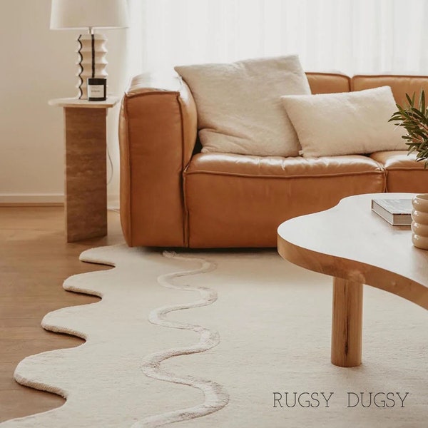 Scalloped Rug - Etsy