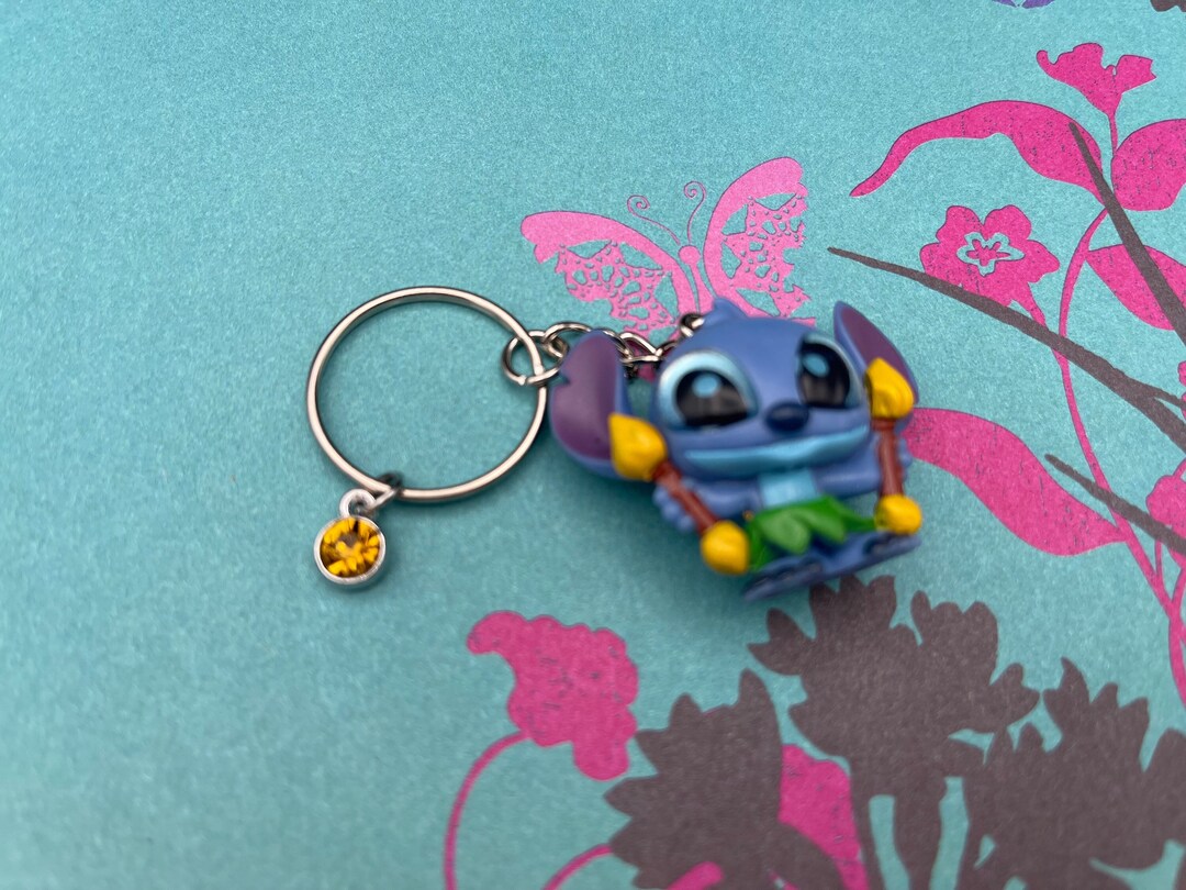 Disney Lilo and Stitch Doorable Keychain Fire Dance Stitch - Etsy