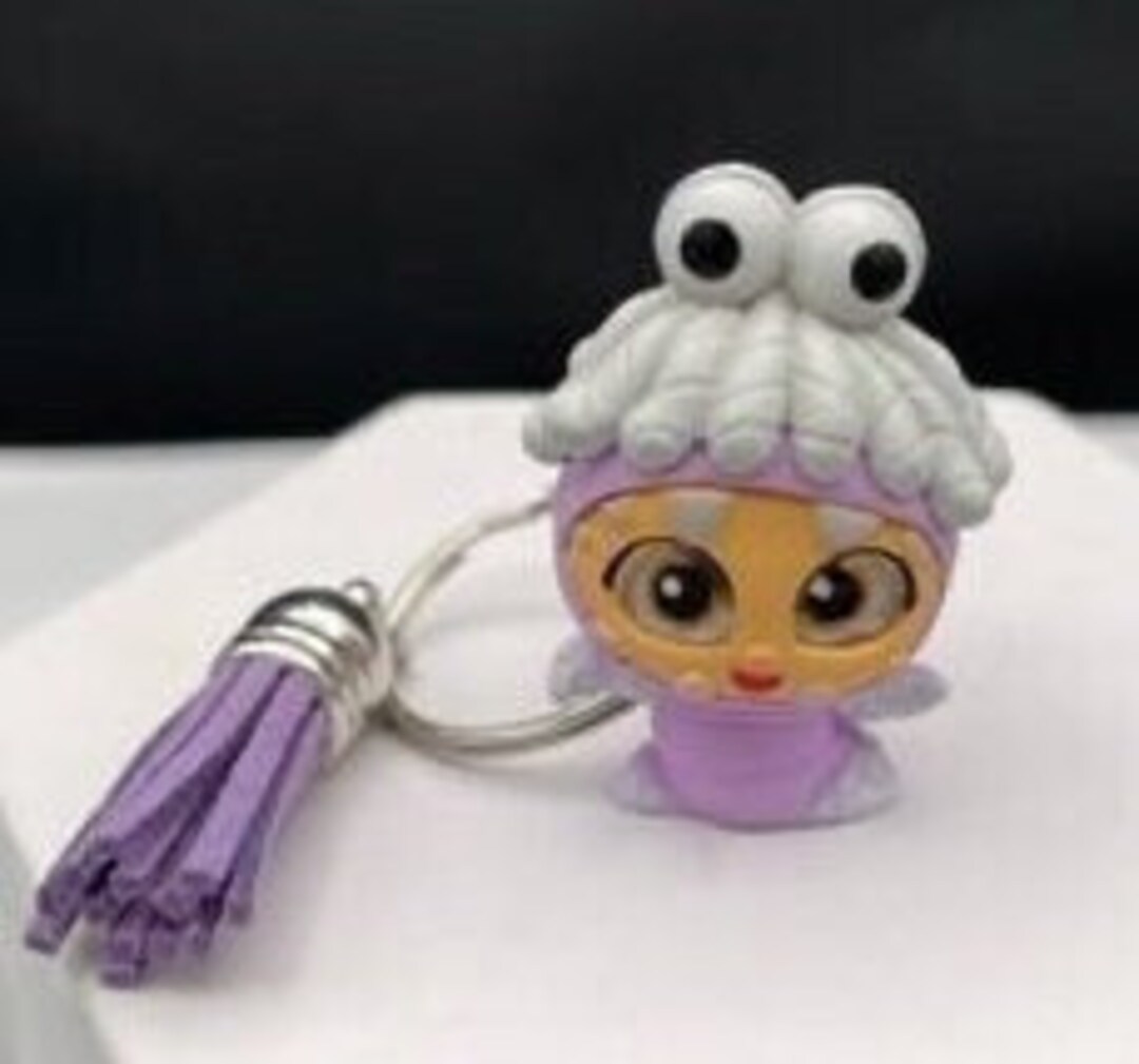 Doorable Boo in Costume Keychain With Tassle - Etsy