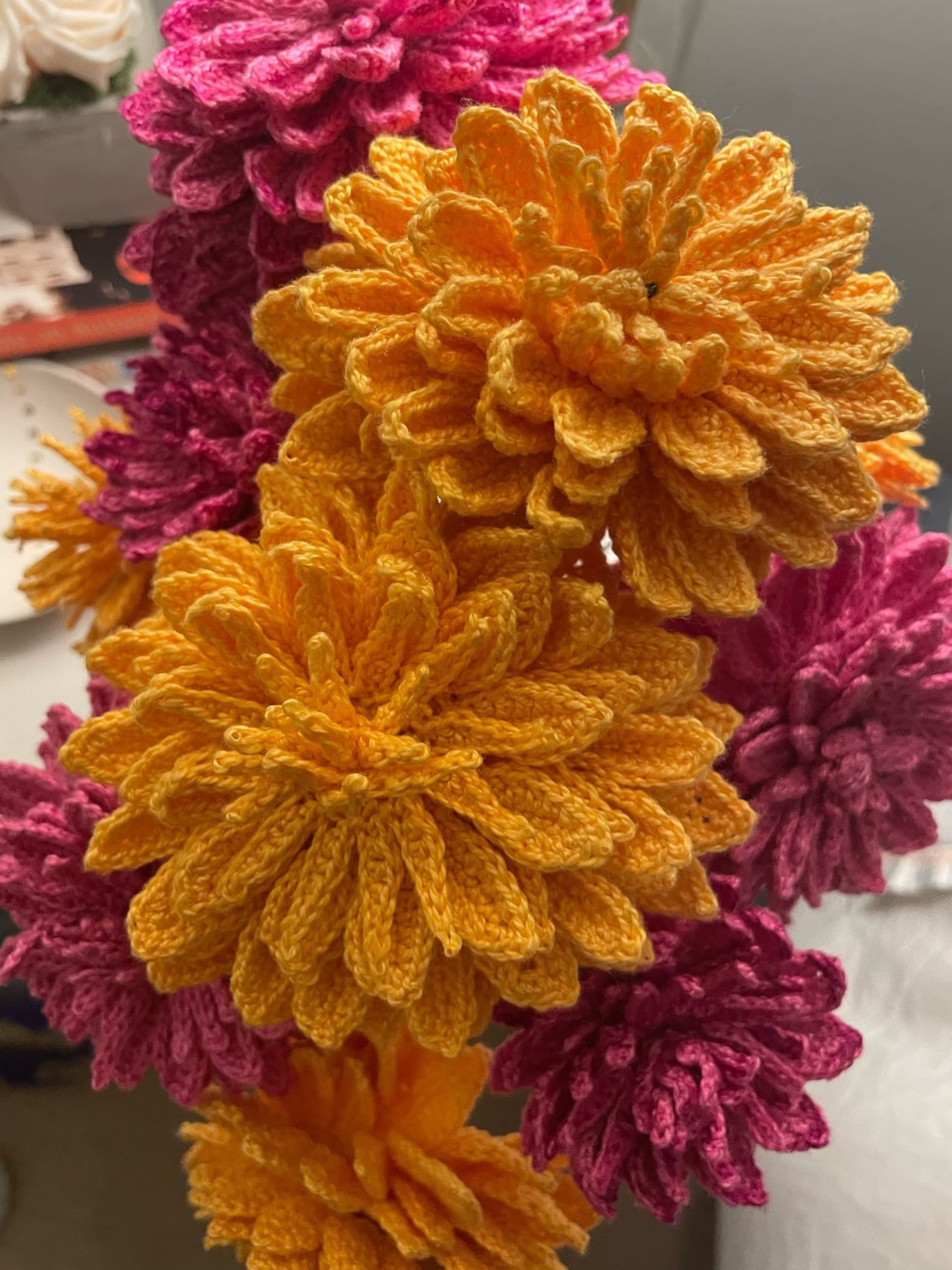 Crochet Flowers - Etsy