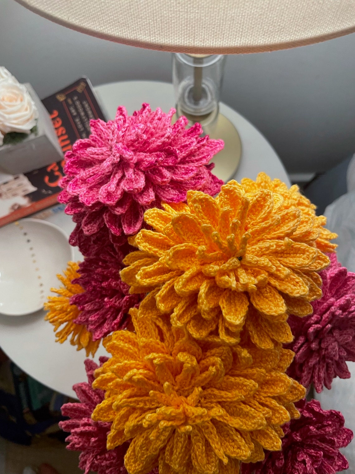 Crochet Flowers - Etsy