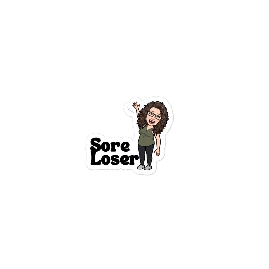 Sore Loser Sticker - Etsy