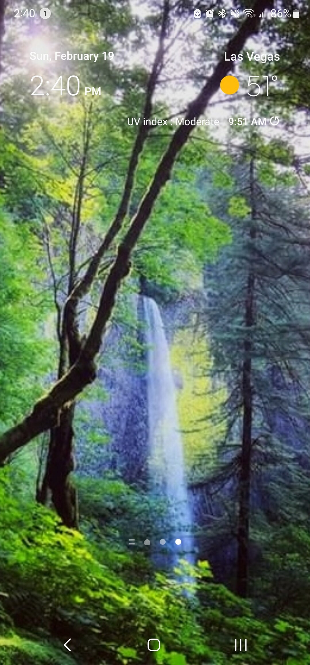 Hawaii Nature Waterfall Phone Wallpaper or Background for iPhone or ...