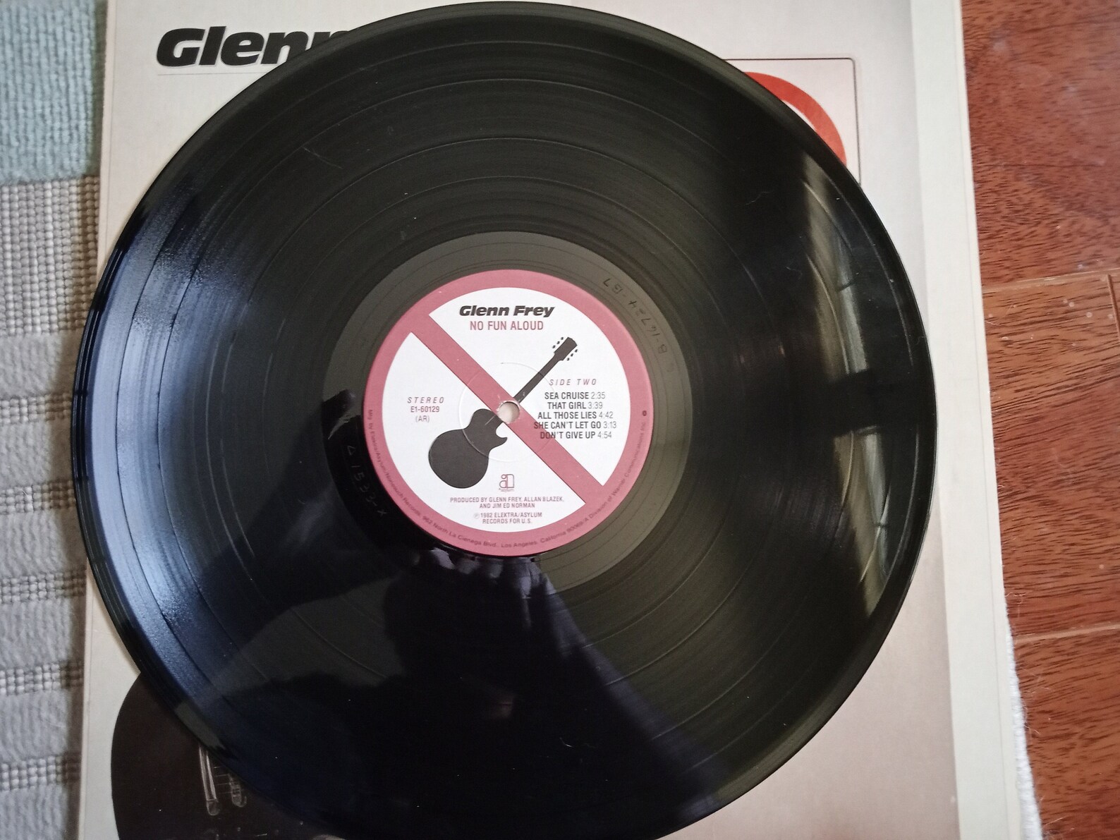 Glenn Frey - No Fun Aloud, 1982 Original Vinyl Record - Etsy