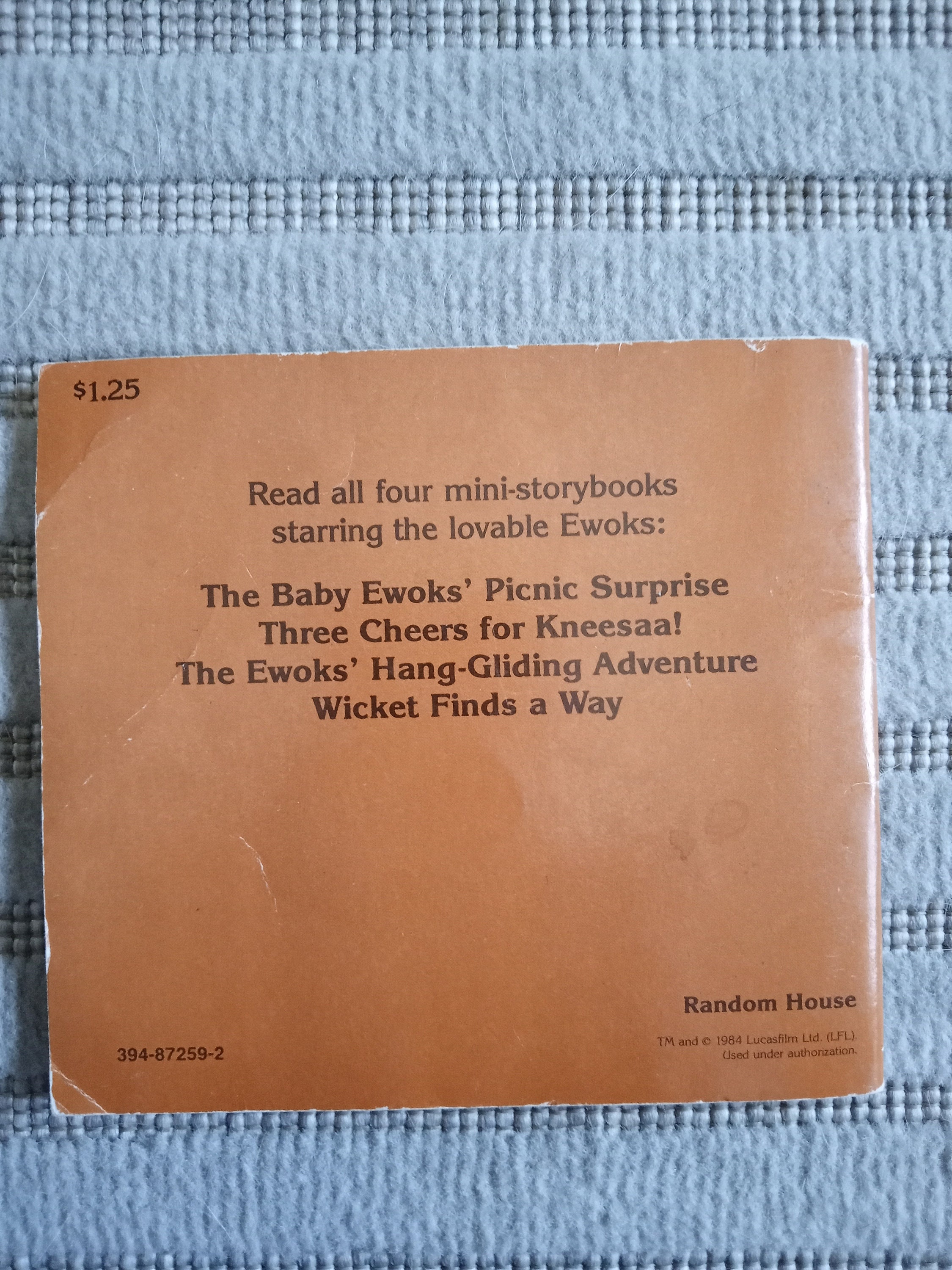 The Ewoks' Hang-gliding Adventure 1984 Mini-storybook - Etsy