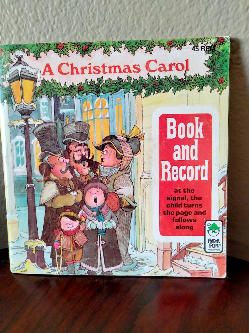 1977 A Christmas Carol Read Along Book and Record - Etsy