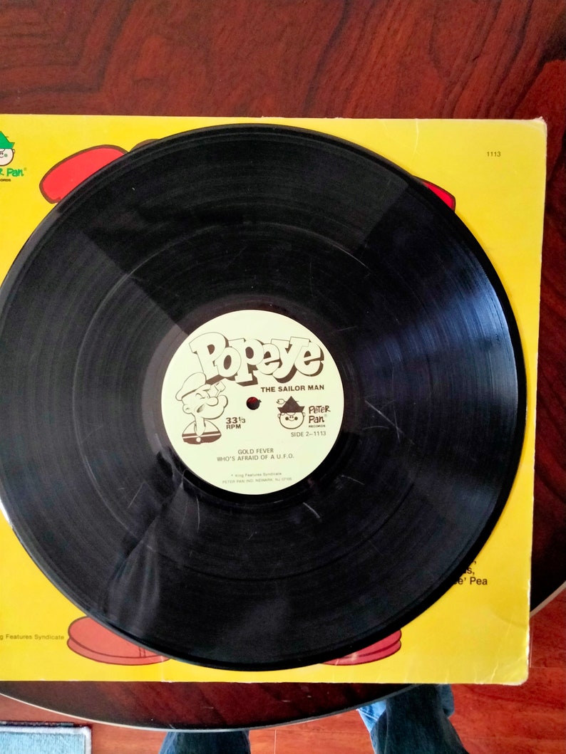 Popeye, Original Vinyl Record - Etsy