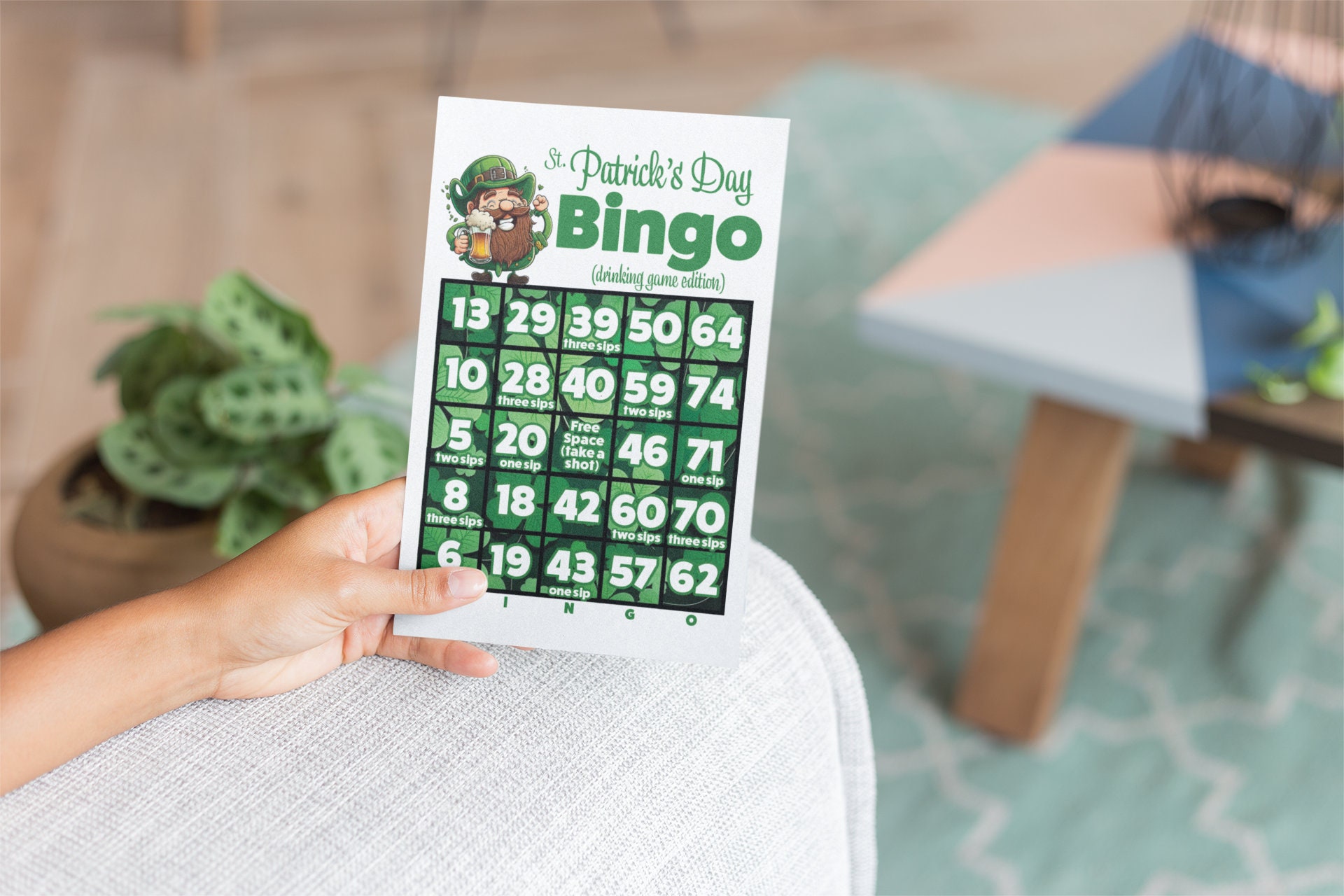 Printable St Patricks Day Game Instant Download 10 Unique Game Boards ...