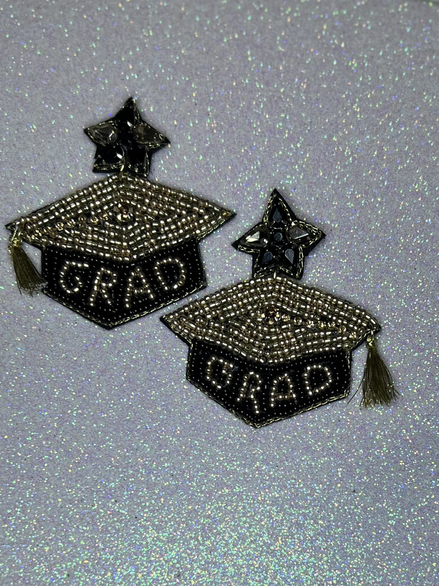 Graduation Earrings, Graduation Gift , Graduation Cap Earrings - Etsy