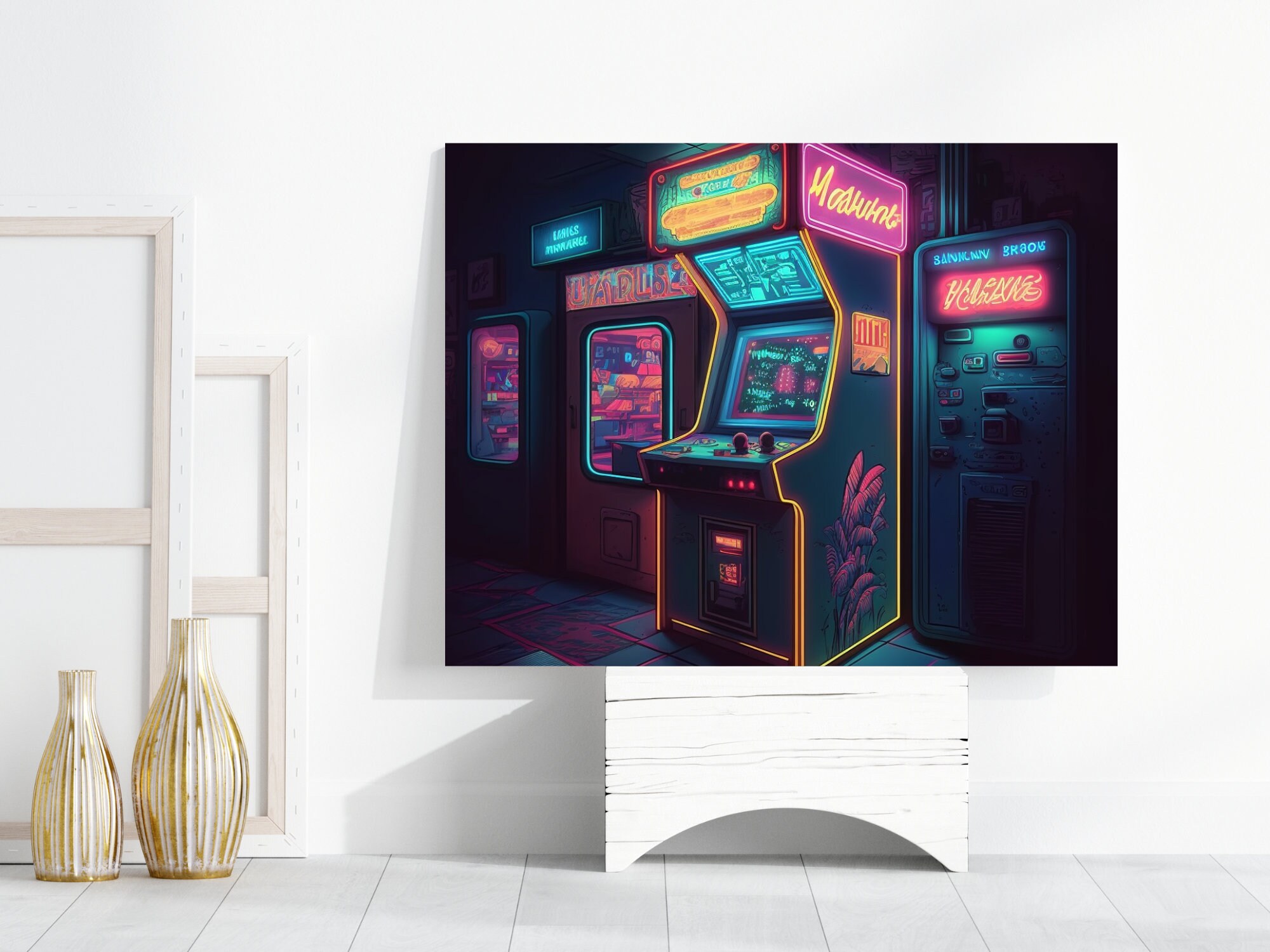 Arcade Machine Background