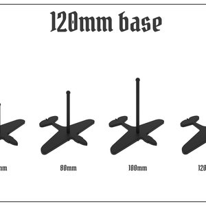 Scale Model Airplane Flight Stand With Silhouette Base - Curtiss P-40 ...