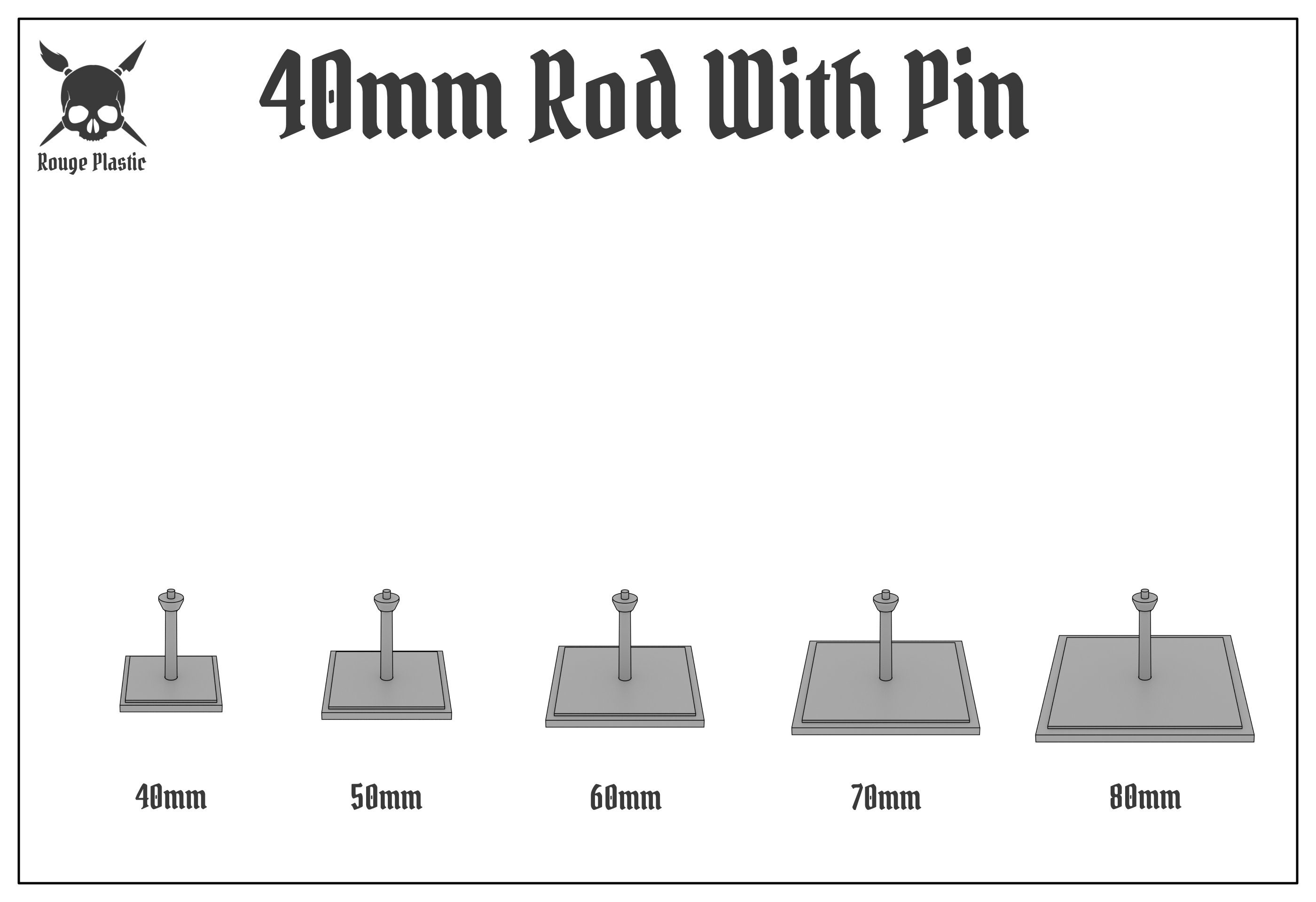 Miniature and Scale Model Stand With Square Base - Etsy