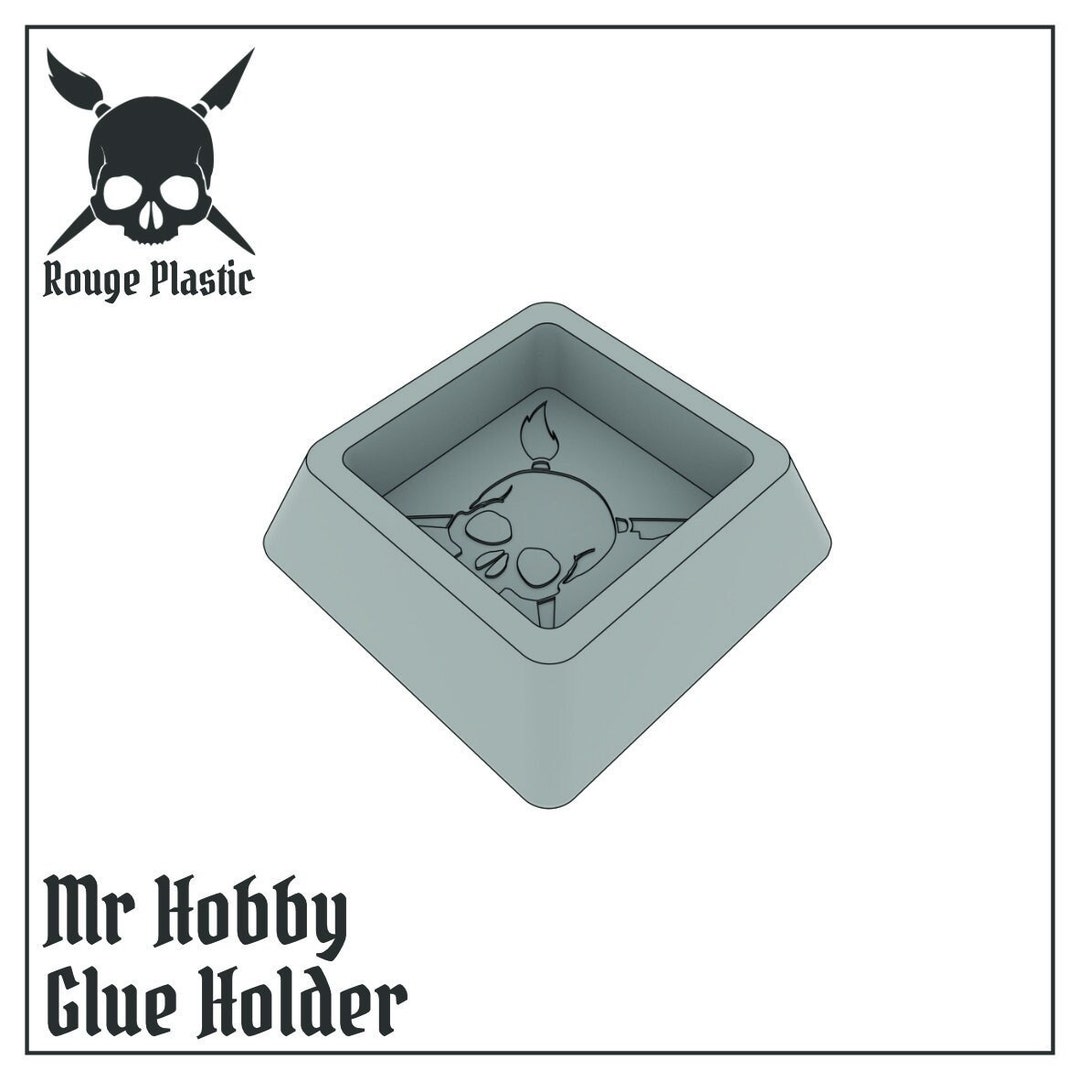 Polystyrene Cement Glue Liquid Bottle Holder for Mr Hobby - Single or ...