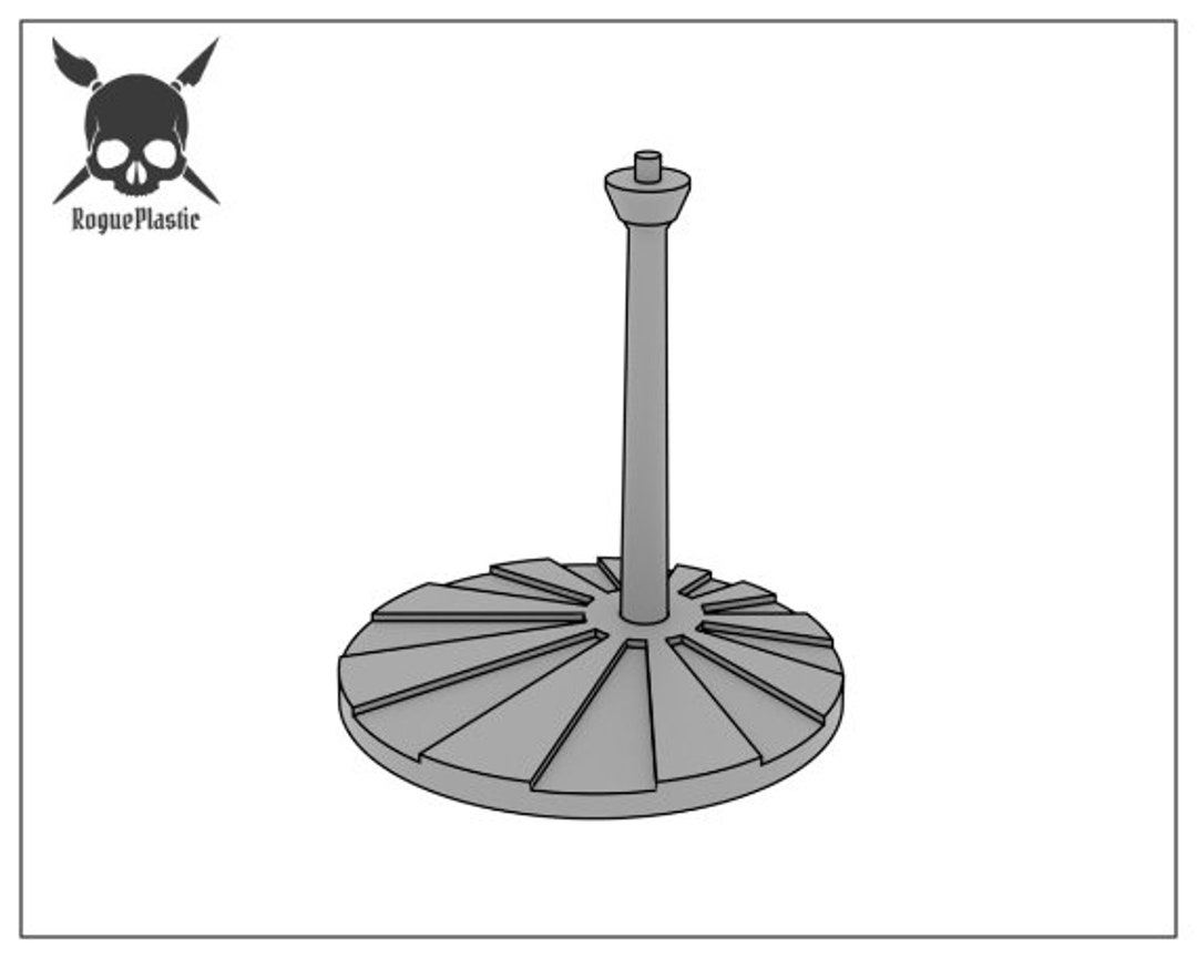 Scale Model Airplane Flight Stand With Roundel Base Rising - Etsy