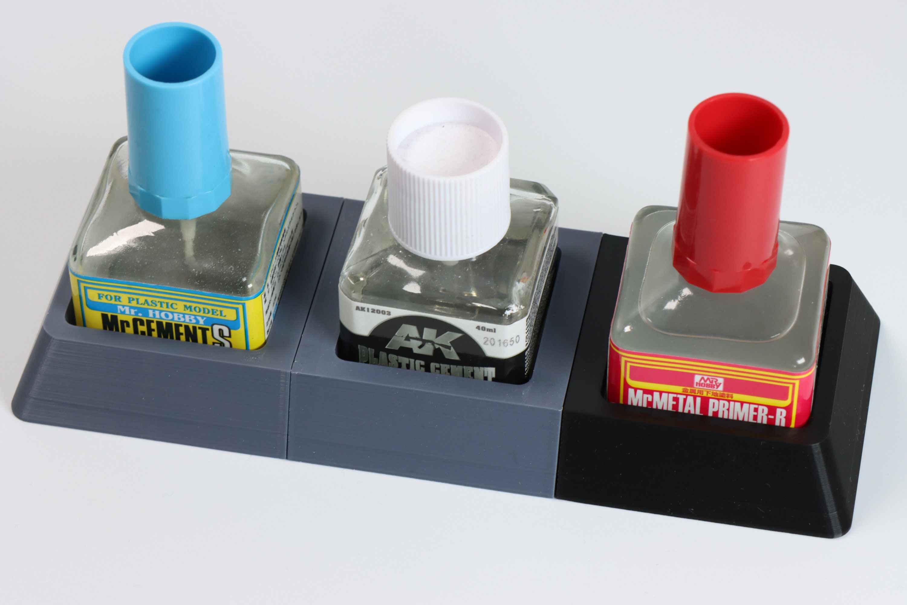 Polystyrene Cement Glue Liquid Bottle Holder for Tamiya and AK - Single ...