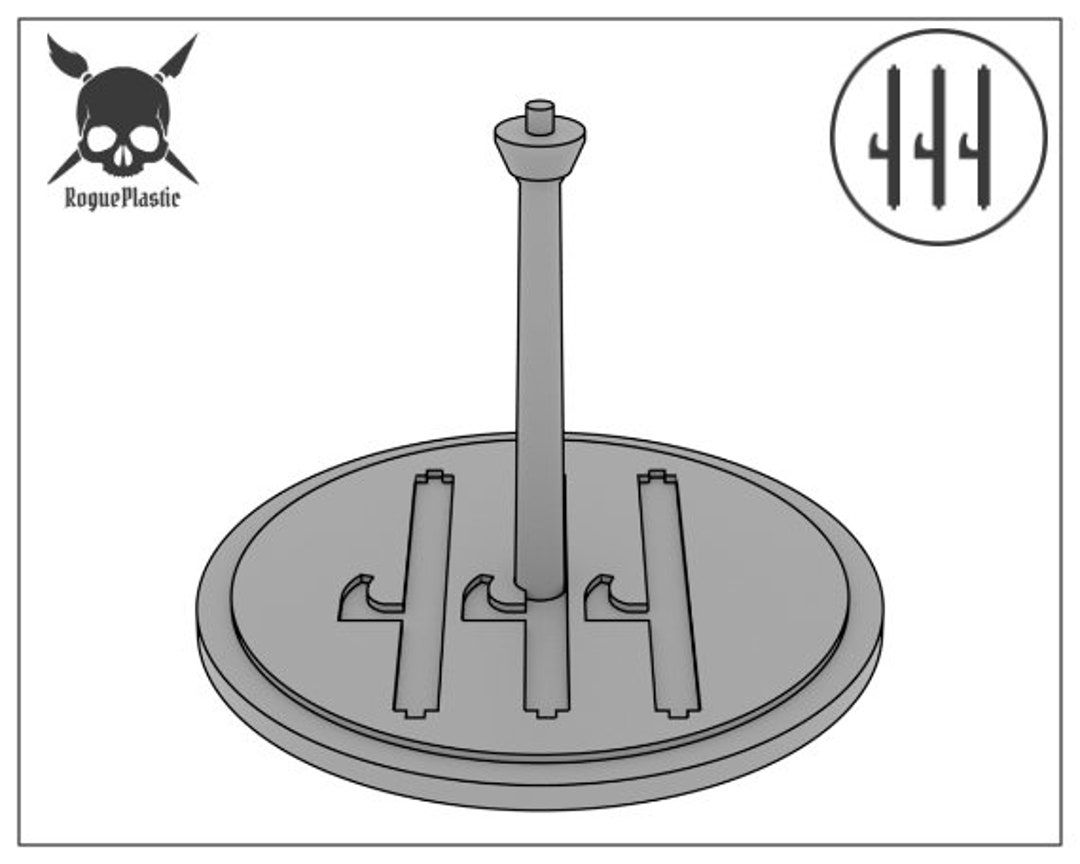 Scale Model Airplane Flight Stand With Roundel Base Regia - Etsy