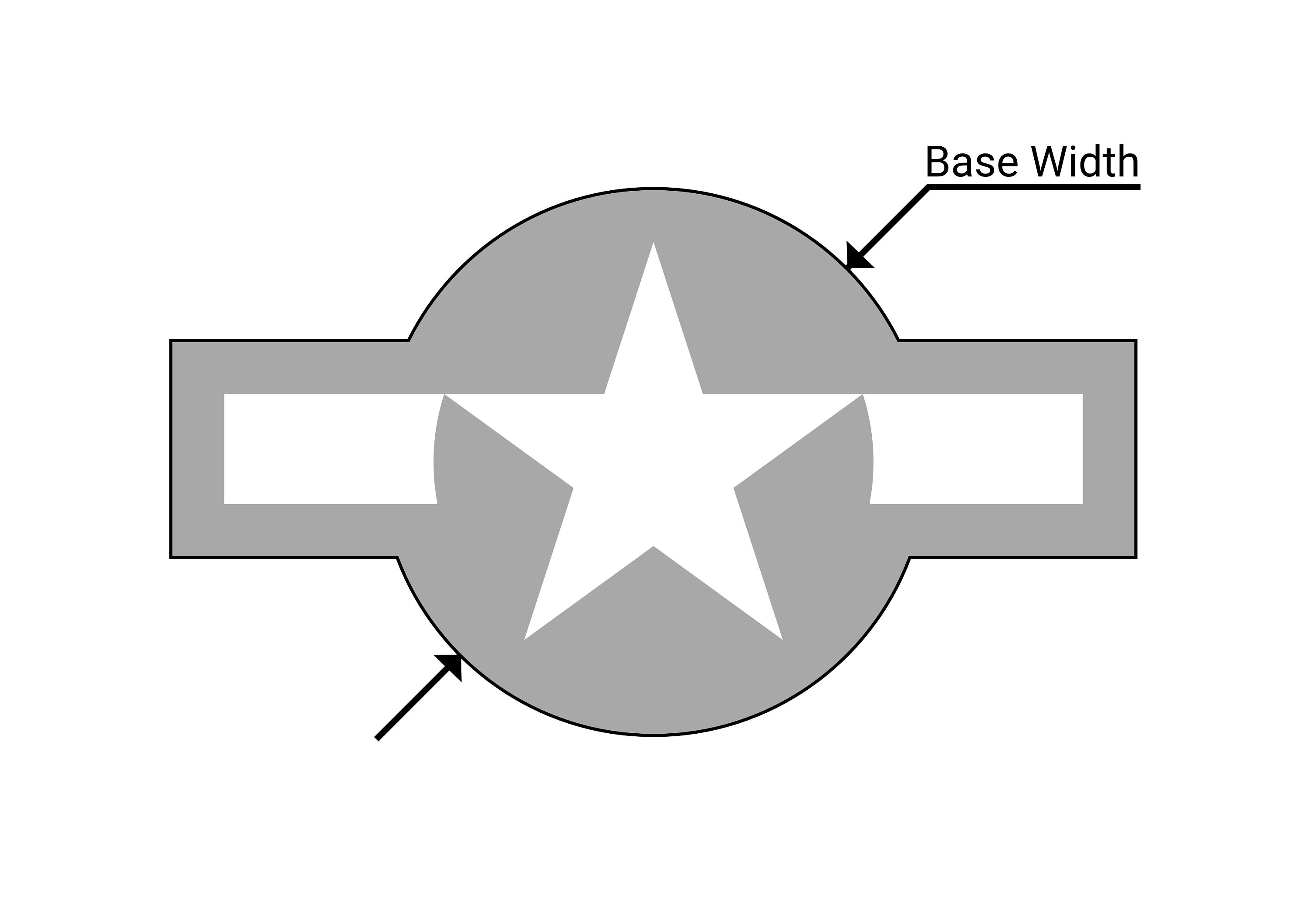 Scale Model Airplane Flight Stand With Roundel Base United - Etsy