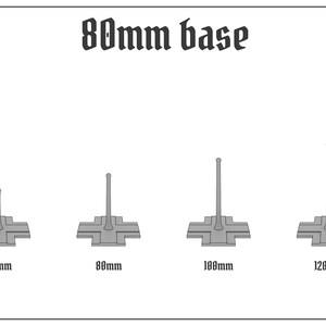 Scale Model Airplane Flight Stand With Roundel Base - Luftwaffe (WW2 ...