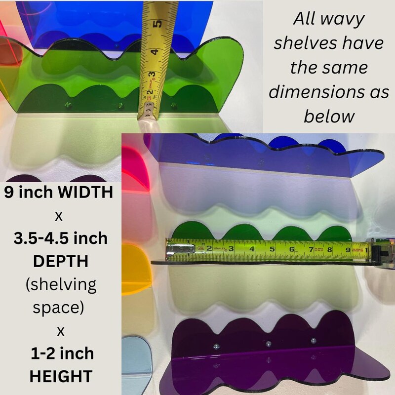 Wavy Shelf - Etsy