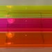 Uv Reactive Neon Acrylic 3 Shelf Set Colors: Neon Pink, Neon Green ...
