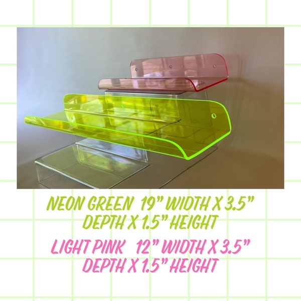 Neon Shelf - Etsy
