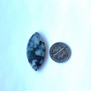 Josephine's Crown Quartz With Pyrite Natural American Cabochon 34x16mm ...