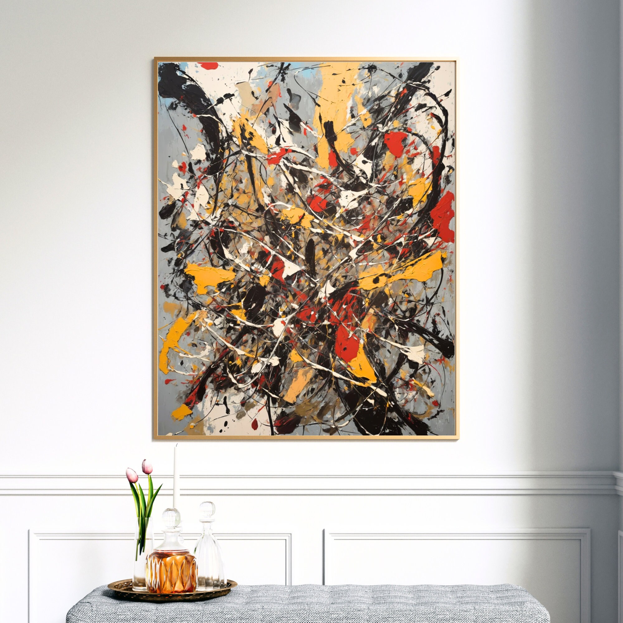 Abstract Art Print Colorful Wall Art Modern Decor Abstract Modern Art ...