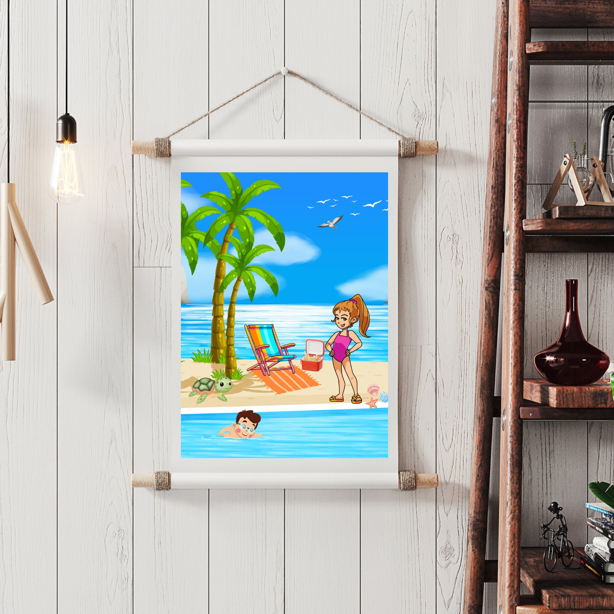 Coastal Wall Art Prints, Beach Posters, Surf Art, Coastal Print ...