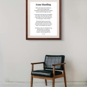 Memorial Pool Player Poem | Billiards Remembrance Art (digital Download ...
