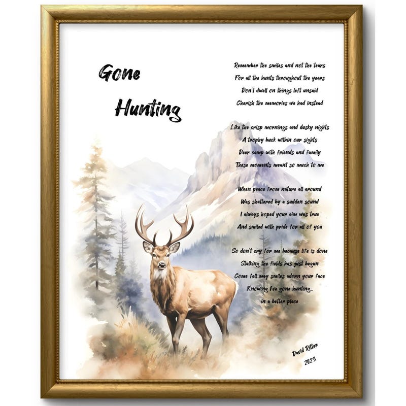 Hunting the Poem - Etsy