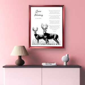 Gone Hunting Memorial Poem: Hunter Tribute Keepsake (digital Download ...