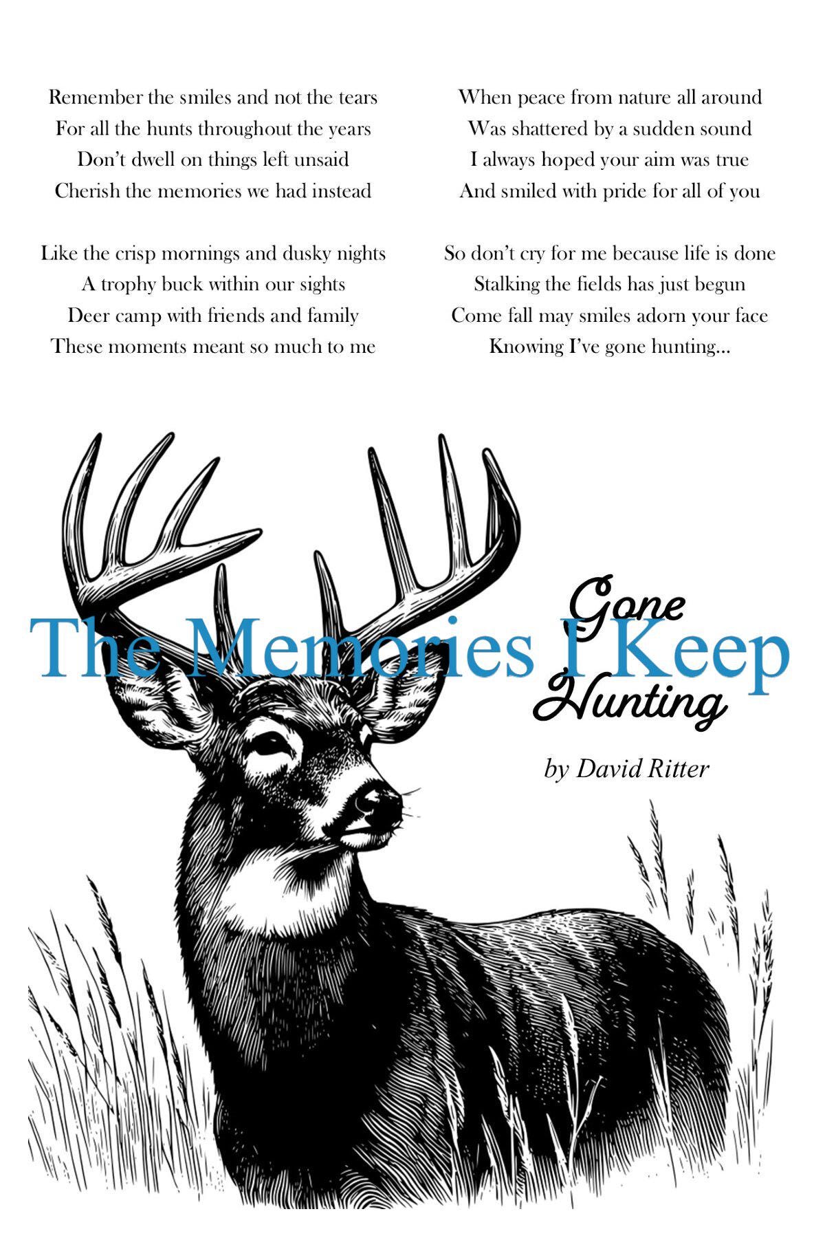 Hunting Memorial Poem: "gone Hunting" Print (digital Download) - Etsy