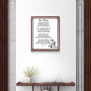 Gone Fishing Poem - Printable Memorial Download by David Ritter ...