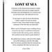 Lost at Sea Christian Poem: Faith & Redemption Art (digital Download ...
