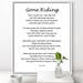 Gone Riding Memorial Poem - Digital Download Tribute for Bikers ...
