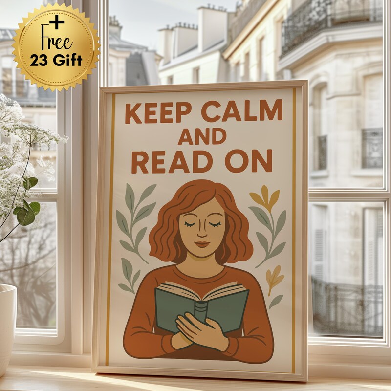 Keep Calm and Read - Etsy