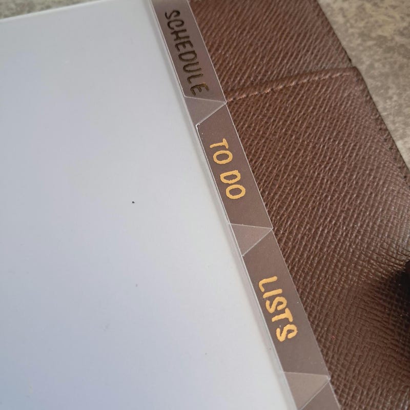 Diary Pocket Dividers - Etsy