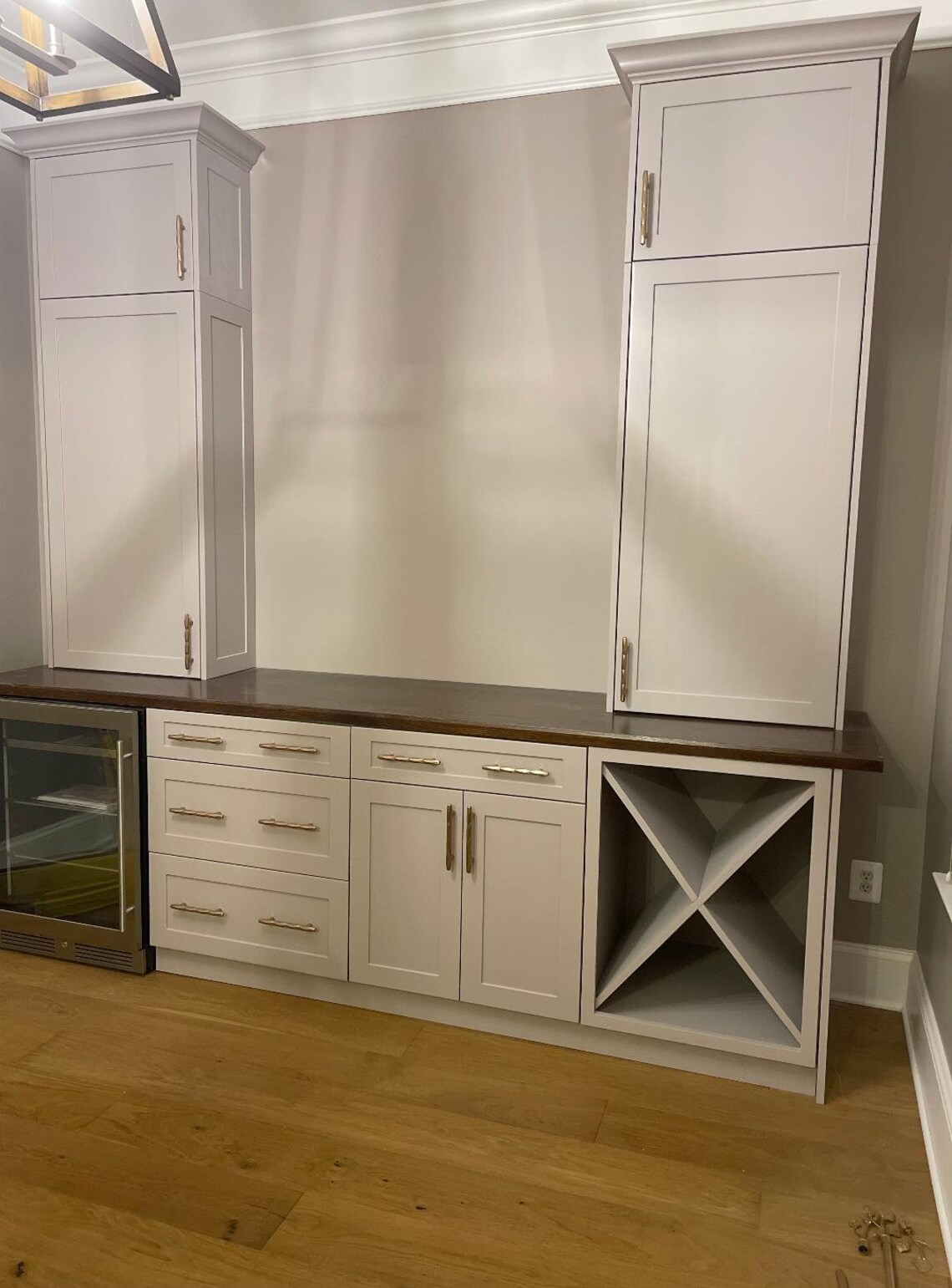 Custom Wine/coffee Bar Built In - Etsy