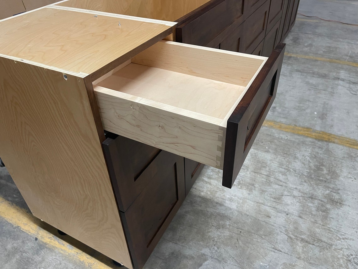 Knotty Alder Custom Vanity Built to Order Any Size - Etsy