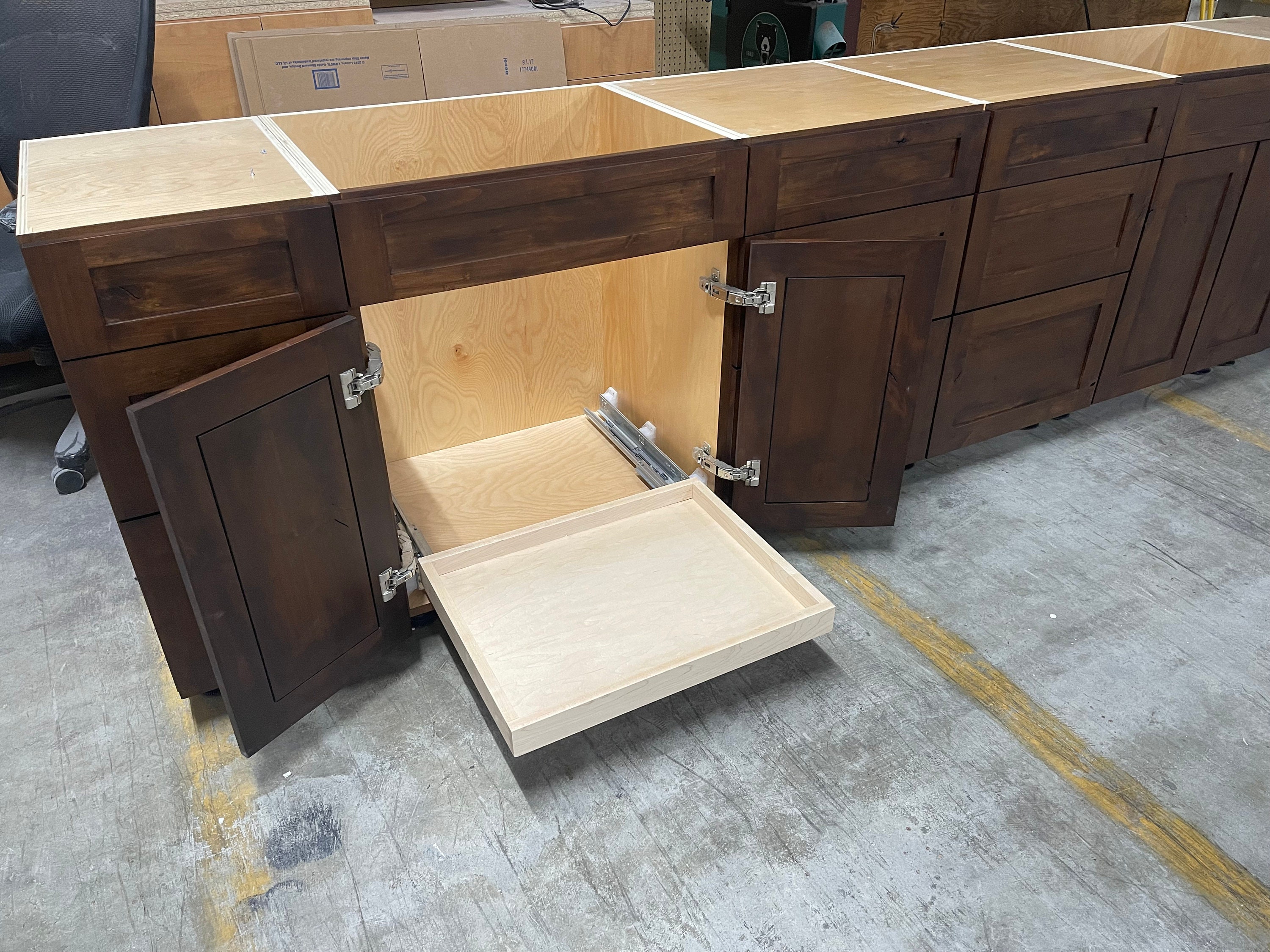 Knotty Alder Custom Vanity Built to Order Any Size - Etsy