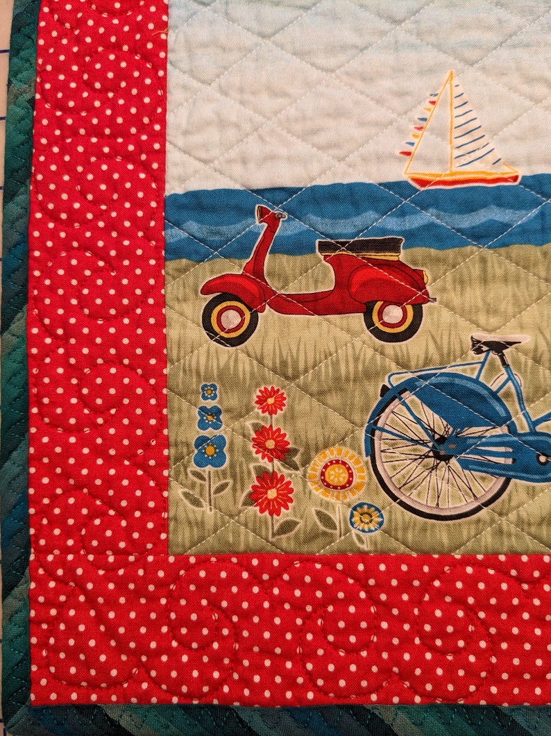 Placemats, Camping Theme, Handmade and Quilted in the USA, Set of 2 - Etsy