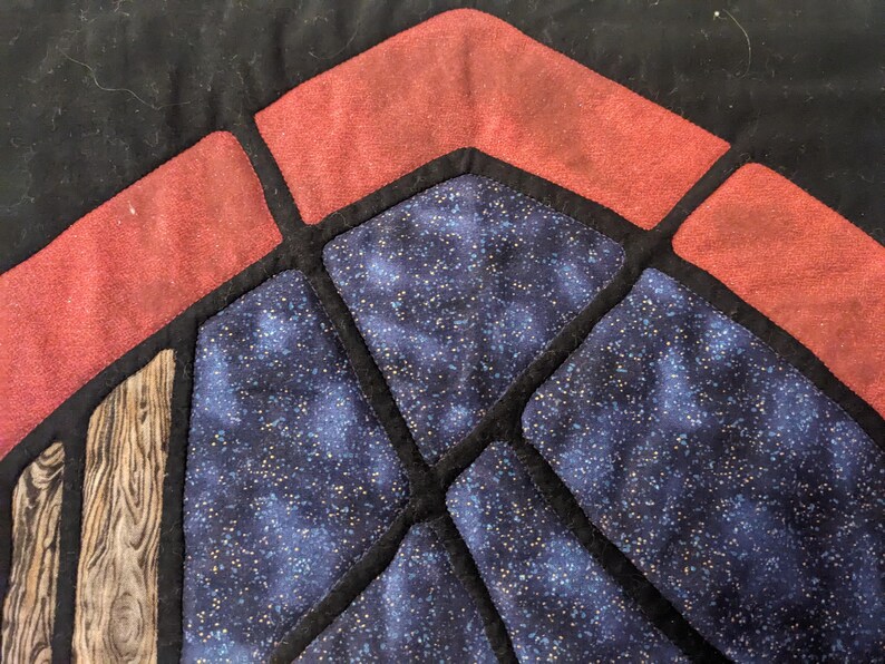 Stained Glass Hand Appliqued Quilted Christmas Nativity Wall Art - Etsy