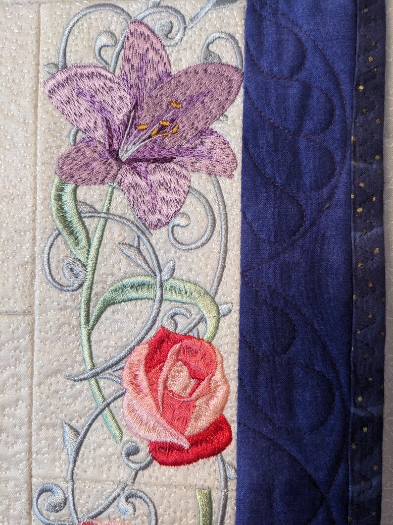 Serenity Prayer Machine Embroidered Wall Hanging - Etsy