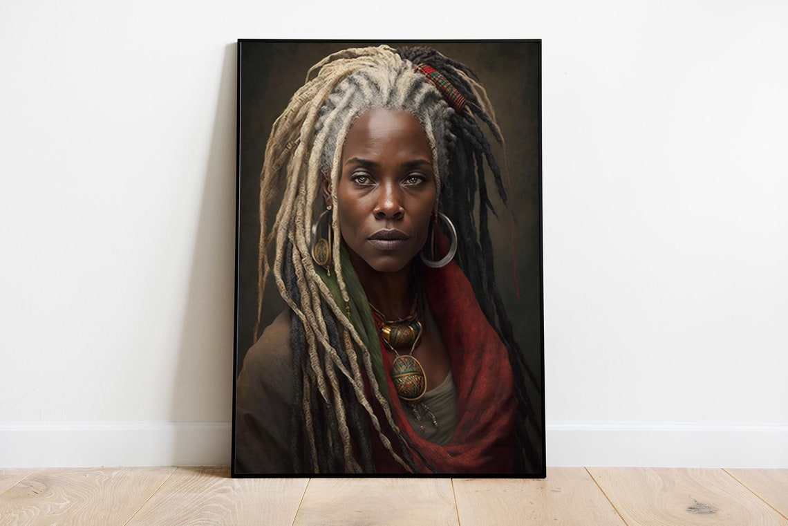 Rasta Beauty Woman (style 25A) - DIGITAL DOWNLOAD ONLY - Etsy