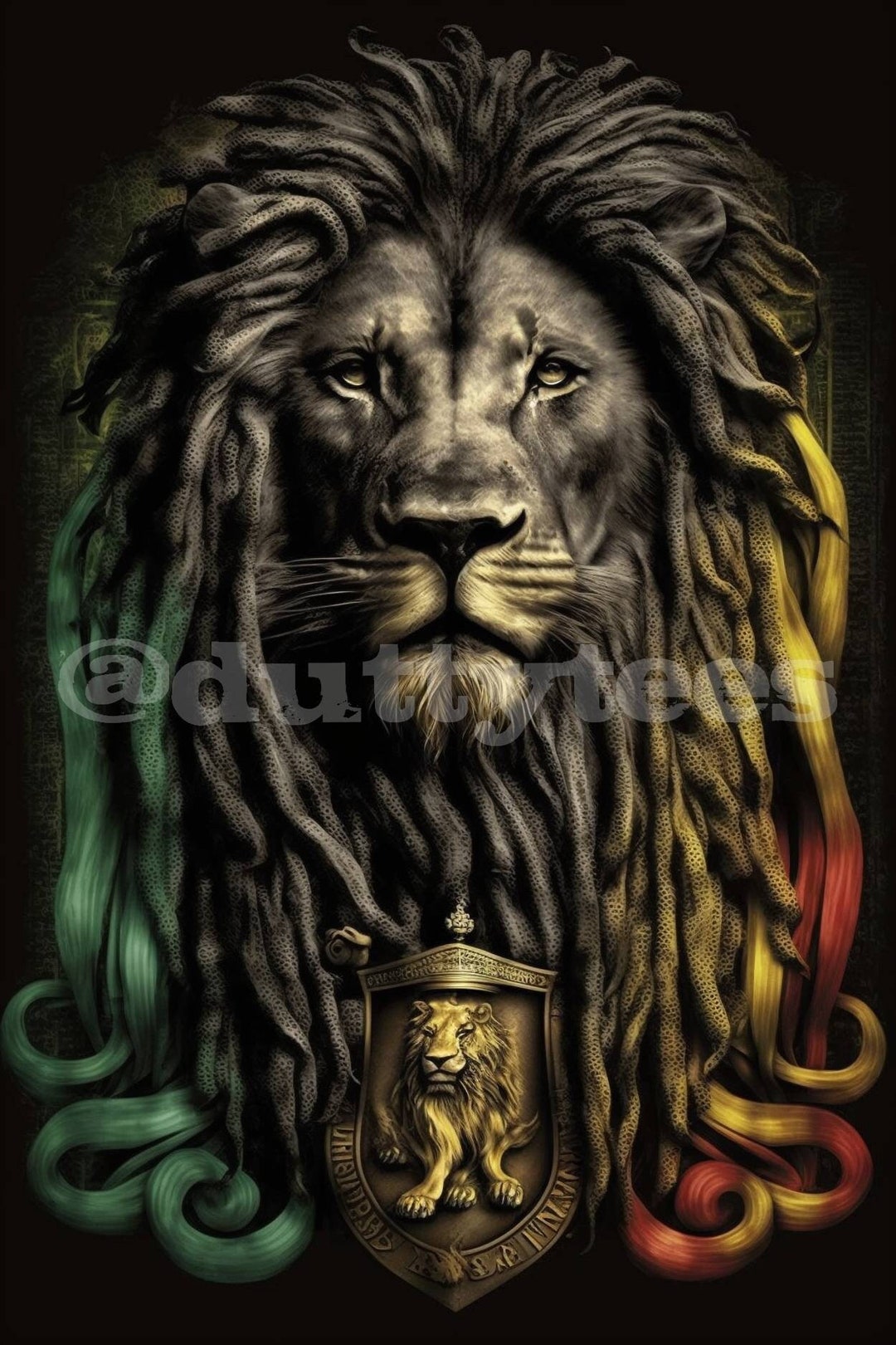 Rasta Lion (style 11A) - DIGITAL DOWNLOAD ONLY - Etsy