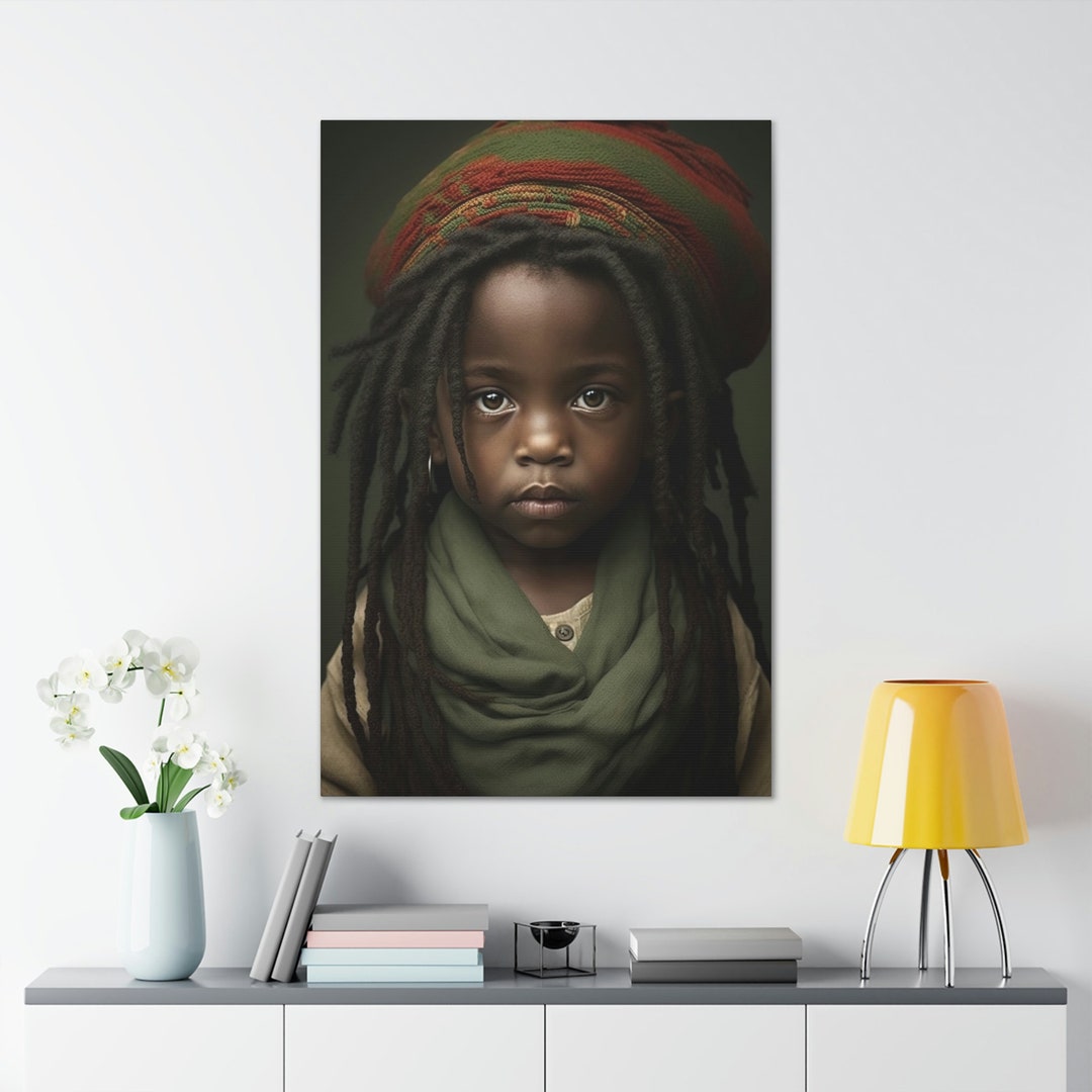 Rasta Youth (style Ten) Canvas Gallery Wraps - Etsy