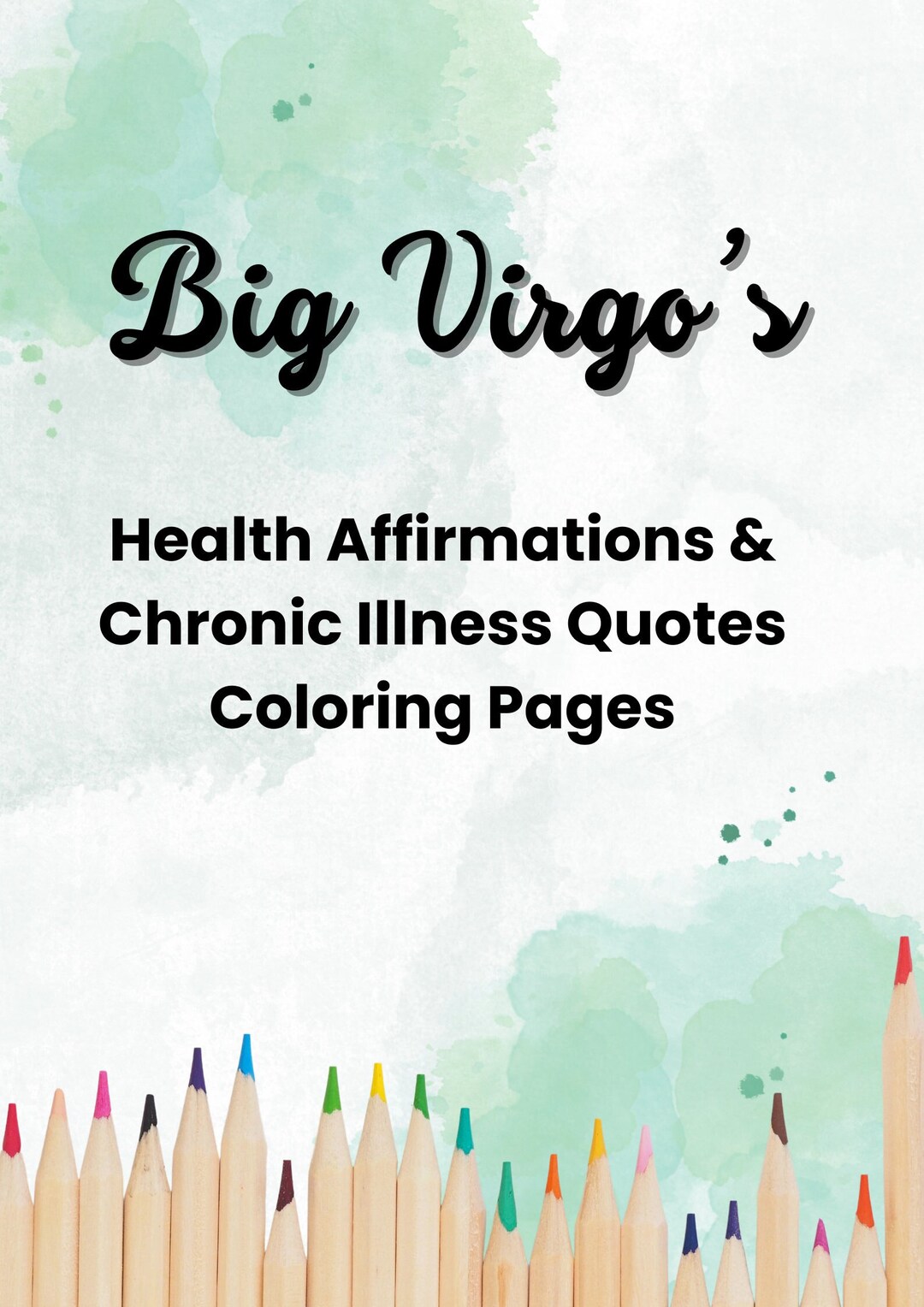 Printable Health Affirmations & Chronic Illness Quotes Coloring Pages ...