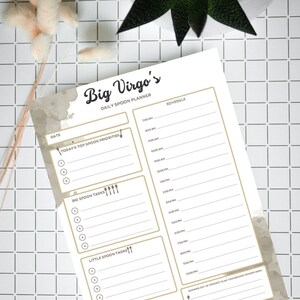 New Printable Daily Spoon Planner - Neutral - Etsy