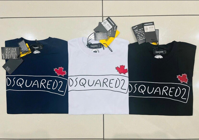 Dsquared2, Dsq2, Icon, Maple Leaf T Shirt, Brand New Slim Fit T Shirt ...