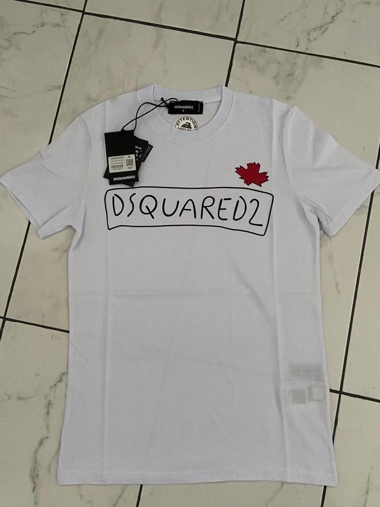 Dsquared2, Dsq2, Icon, Maple Leaf T Shirt, Brand New Slim Fit T Shirt ...